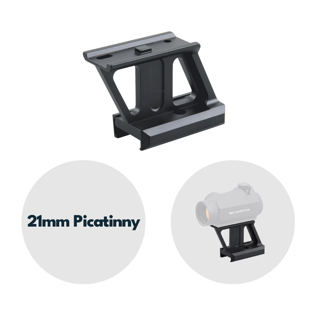 Vector Optics MAV-P15 mount for Aimpoint Micro Footprint, 21mm Picatin ...